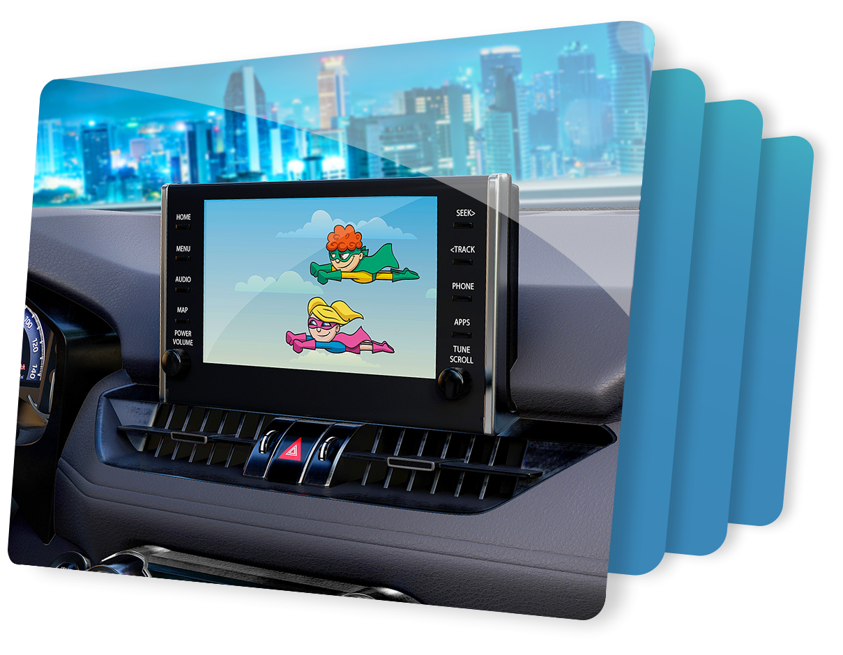 TV Digital Automotiva Full HD - FT-TV-HD3 - Faaftech