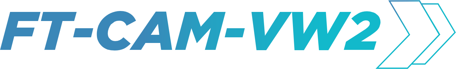 Câmera de Ré para VW Amarok e Saveiro FT-CAM-VW2 - Faaftech